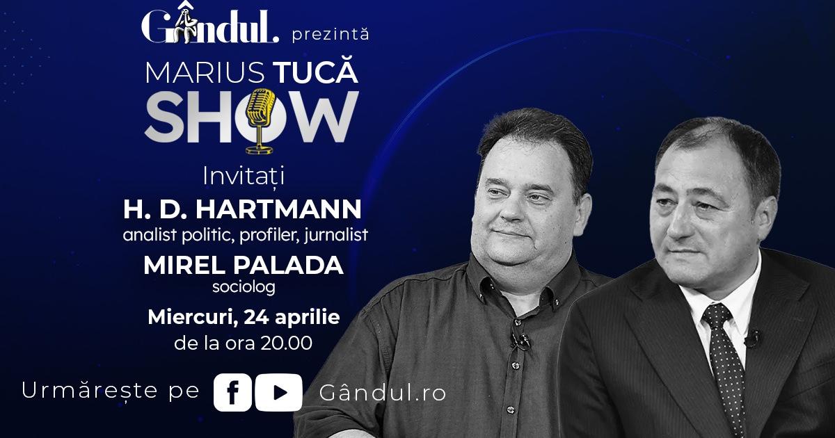 Marius Tucă Show începe miercuri, 24 aprilie, de la ora 20.00, live pe ... Marius Tucă Show începe miercuri, 24 aprilie, de la ora 20.00, live pe ...